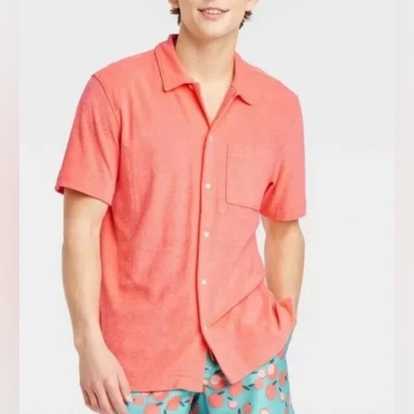 Goodfellow & Co | Shirts | New Goodfellow Co Mens Terry Short Sleeve ...